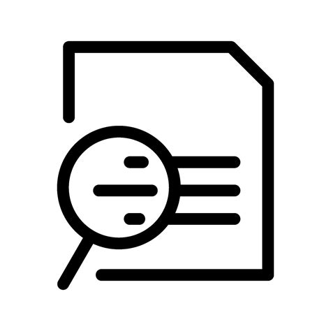 Document Preview Icon Vector Symbol Design Illustration 26327162 Vector