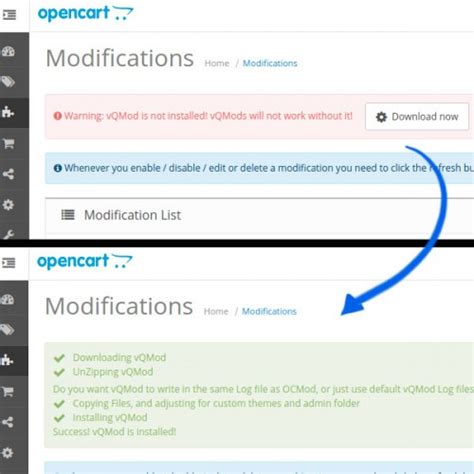 OpenCart VQModerator