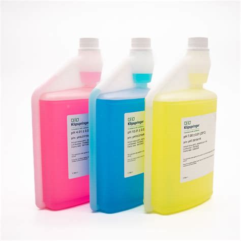 Ph Buffer Solution In Dosing Bottle Klipspringer