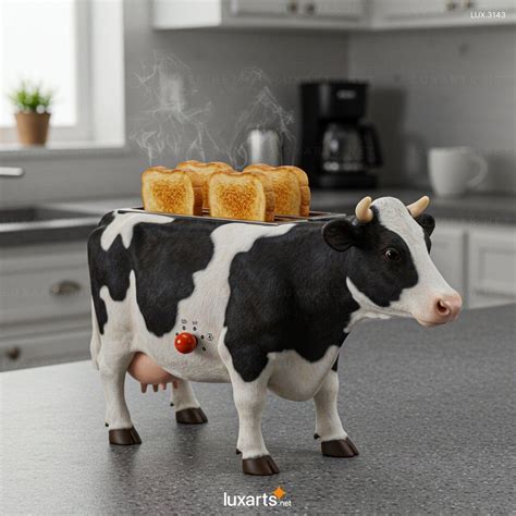 Cow Shaped Toaster Adorable And Fun Kitchen Gadget For Toast Lovers