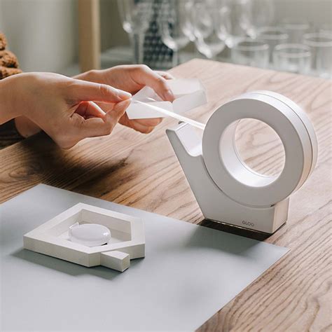 어른들의문구 Gloo 글루 스카치 테이프디스펜서 테이프커터기 L 위시버킷