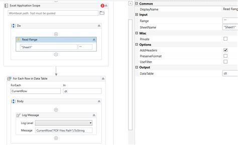 How To Read And Open Folder Files Path Inside Excel Studiox Uipath