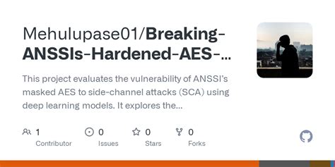 Github Mehulupase01breaking Anssis Hardened Aes Implementation Using