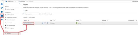 Schedule Azure Data Factory Pipeline Executions Using Triggers