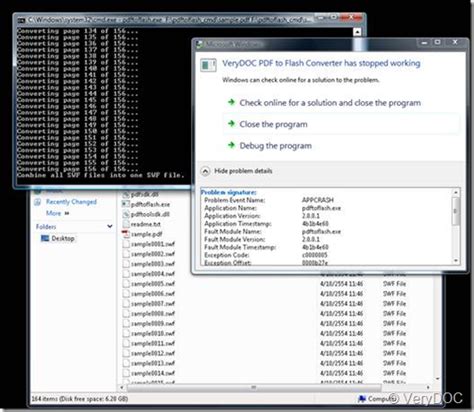 pdf to swf is crash when merge 100 swf files into one swf file