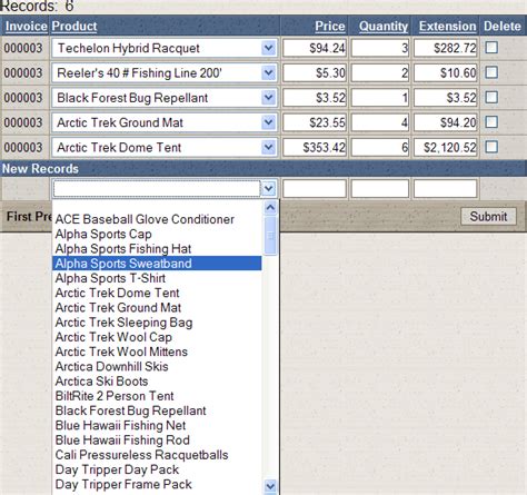 alpha anywhere dropdownbox properties