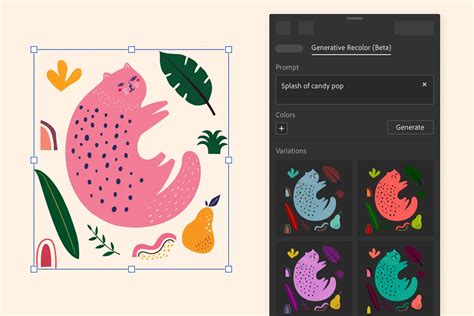 Adobe Illustrator Adds Generative Recolor Ai By Firefly