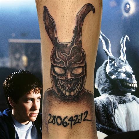 Donnie Darko Kaninchen Tattoo 17 Donnie Darko Tattoo Ideas Donnie