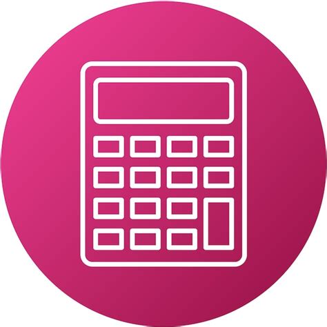 Premium Vector Vector Design Calculator Icon Style