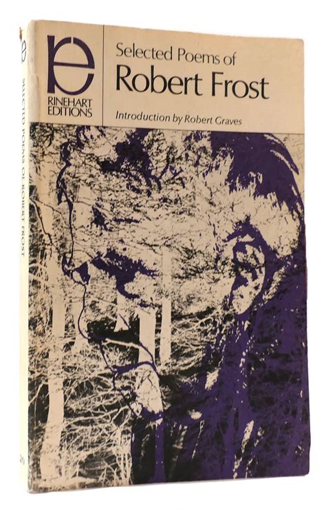 selected poems of robert frost robert frost rinehart edition