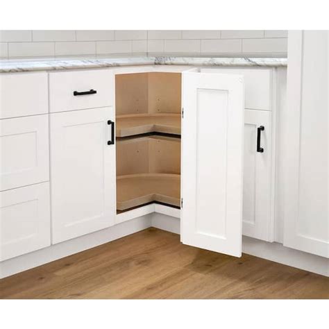 Corner Lazy Susan Kitchen Cabinets The Home Depot