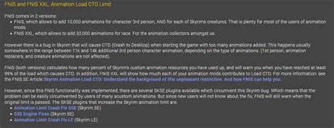 I Have A Question About Sl Frame Work And Nemesis Skyrim Technical