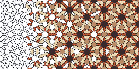 아랍어 이슬람 벡터 패턴 테두리 장식 질감 배경 아랍어 색상 모자이크 붕괴기만된 기하학적 하프톤 패턴 기하 도형에 대한 스톡 벡터 아트 및 기타 이미지 Istock