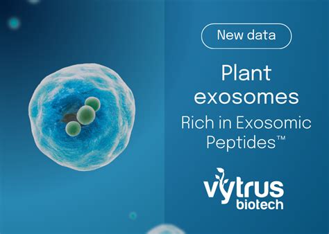 New Data On Exosomes And Exosomic Peptides From Vytrus Vytrus Biotech