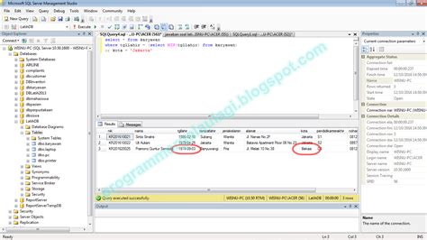 Belajar Sql Server Latihan Dasar Sql Server Bagian 2 ~ Programmer
