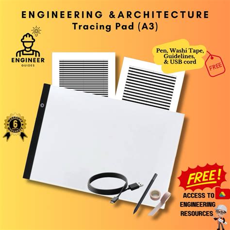 Architecture Light Board A Engr Guides A Light Pad Shopee Philippines