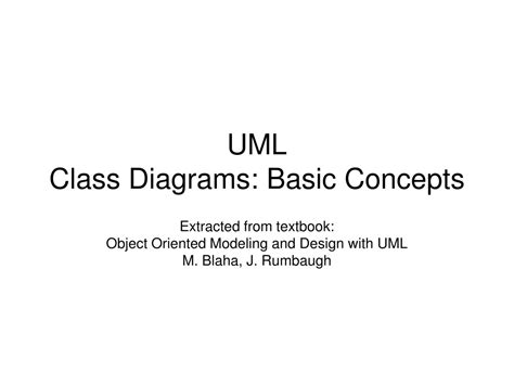 Ppt Uml Class Diagrams Powerpoint Presentation Free Download Id9594664