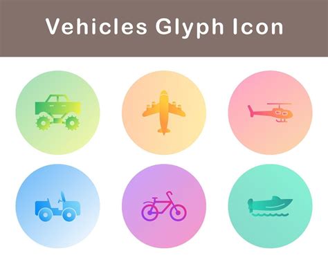 Vehicles Vector Icon Set 21518844 Vector Art At Vecteezy