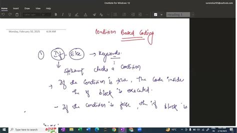 If And Else Conditional Statement Youtube
