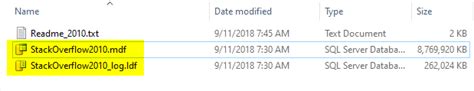 Attach StackOverflow Database To SQL Server SqlExposed Com