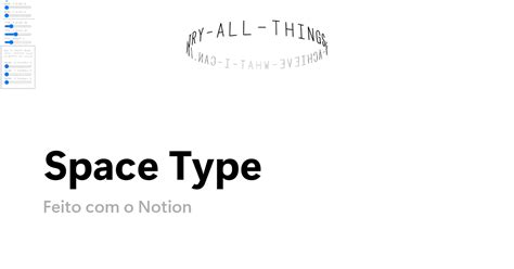 Space Type Notion
