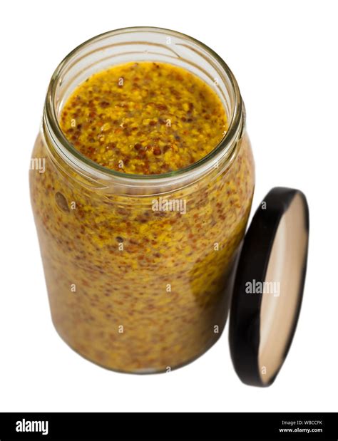 Yellow Mustard In Glass Jars At Jonathan Worgan Blog
