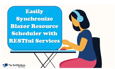 Easily Synchronize Blazor Resource Scheduler With Restful Services