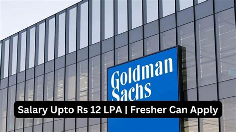 goldman sachs hiring software engineer salary upto rs 12 lpa by v g selvam apuzzindia medium
