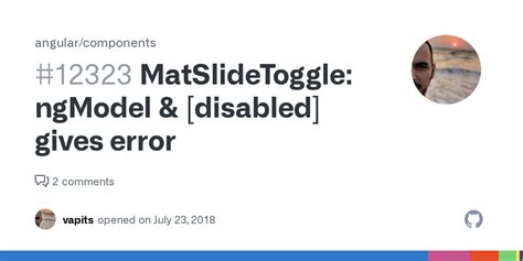 Matslidetoggle Ngmodel And Disabled Gives Error · Issue 12323