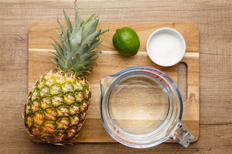 3 Minute Fresh Pineapple Juice Made In A Blender Nurtured Homes