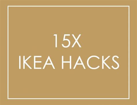 15x Ikea Hack Wooninspiratie