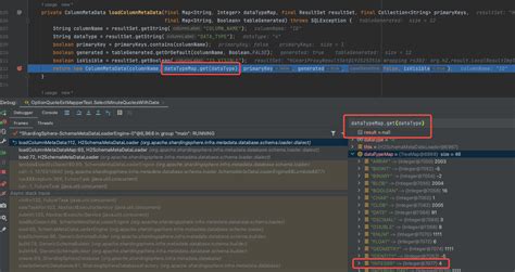 When H2schemametadataloader Load Column Meta Data It Will Cause