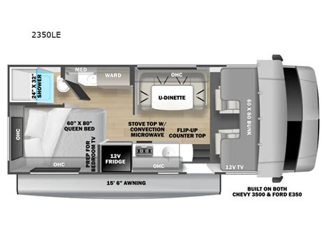 Forest River Rv Sunseeker Le 2350le Ford Motor Home Class C For Sale