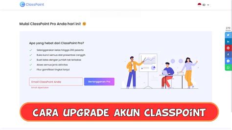 Cara Upgrade Akun Classpoint Youtube