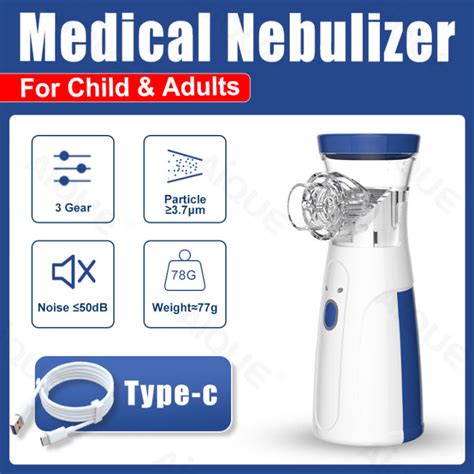 Recharge Handheld Nebulizers Ultrasonic Atomizers Portable Mute Asthma Inhaler Mini Medical Recharge Handheld Nebulizers Ultrasonic Atomizers Portable Mute Asthma Inhaler Mini Medical