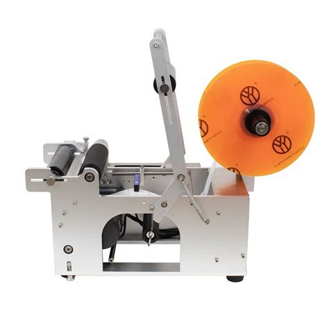 Round Bottle Labeling Machine Semi Automatic Sticker Labeling Machine