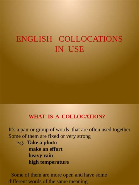 Collocation Pdf