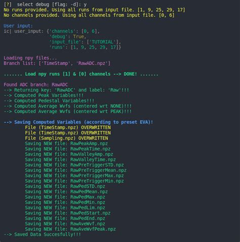 EXAMPLES SCINT DOCUMENTATION