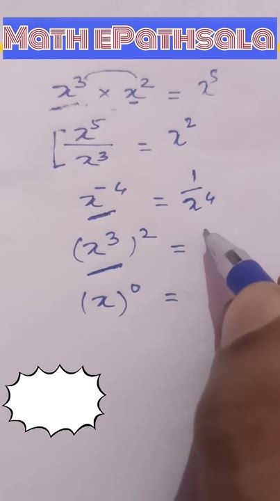 Some Rules Of Power Calculations Maths Integer Math Integer Numbers Power Youtube