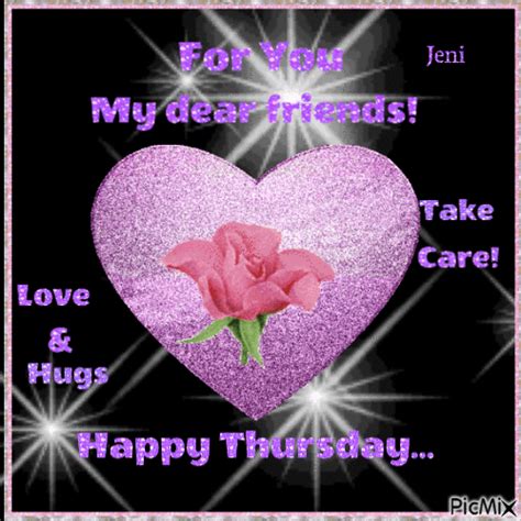 Happy Thursday Free Animated  Picmix