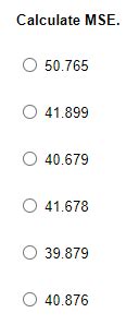 Solved Consider The Following Forecasting Data Calculate Chegg Com