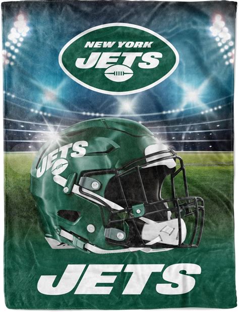 New York Jets 60 X 80 Stadium Lights Blanket Sports And Outdoors