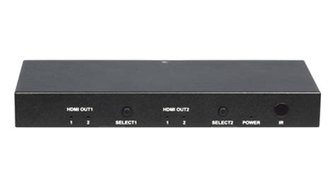 DigitaLinx DL S X K HDMI Matrix Switch With Audio De Embedding And IR And Pushbutton