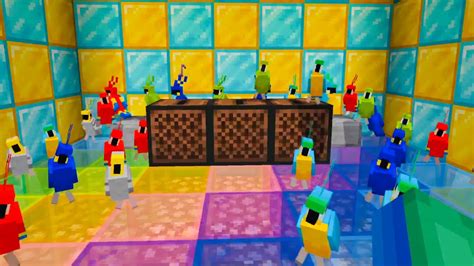 Minecraft Dancing Parrots Meme Youtube