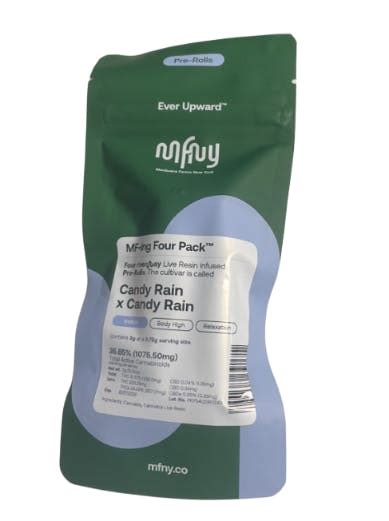 Candy Rain X Candy Rain • 4pk Pre Rolls • 3g By Buy Online