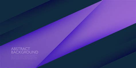 Abstract Dark Purple And Green Overlap Background Template Vector With Square Papercut Pattern