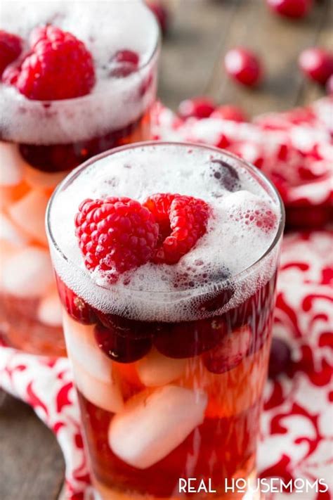 Sparkling Cran Raspberry Punch ⋆ Real Housemoms