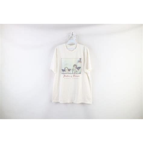 90s Mens Large Spell Out Raphael Two Angels Artist Ar… Gem