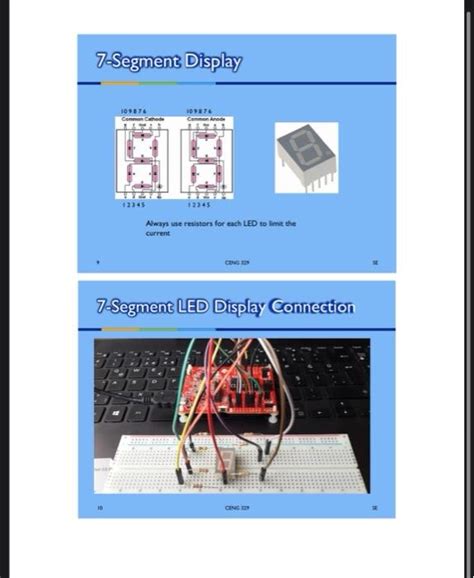 Project 7 Segment Display Counter With Button Chegg Com