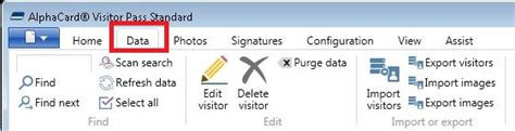 A Guide On How To Export Database Records In Alphacard Visitor Pass